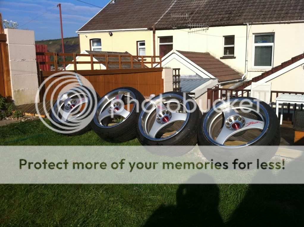 Try force zelda's 17" 8/9j ET+35 114.3 + brand new tires | Driftworks Forum