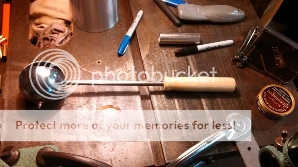 My handmade dipper ladle