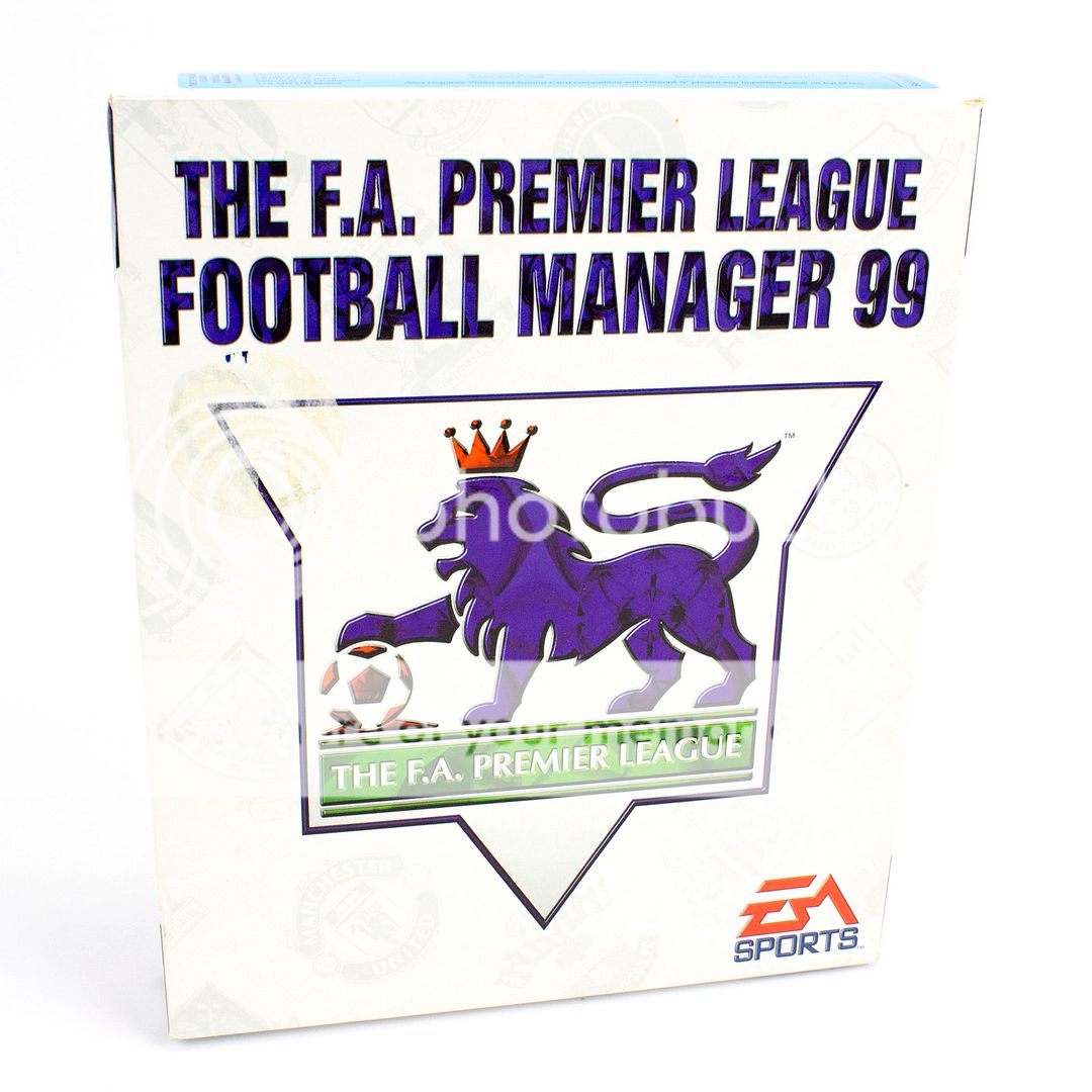 The F.A. Premier League Football Manager 99 for PC in Big Box, 1999 ...